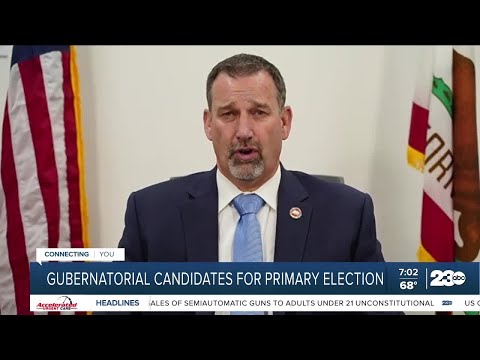 Gubernatorial candidates for primary election