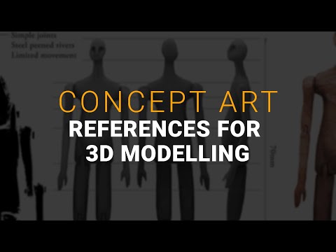 Concept Art: References for 3D Modelling