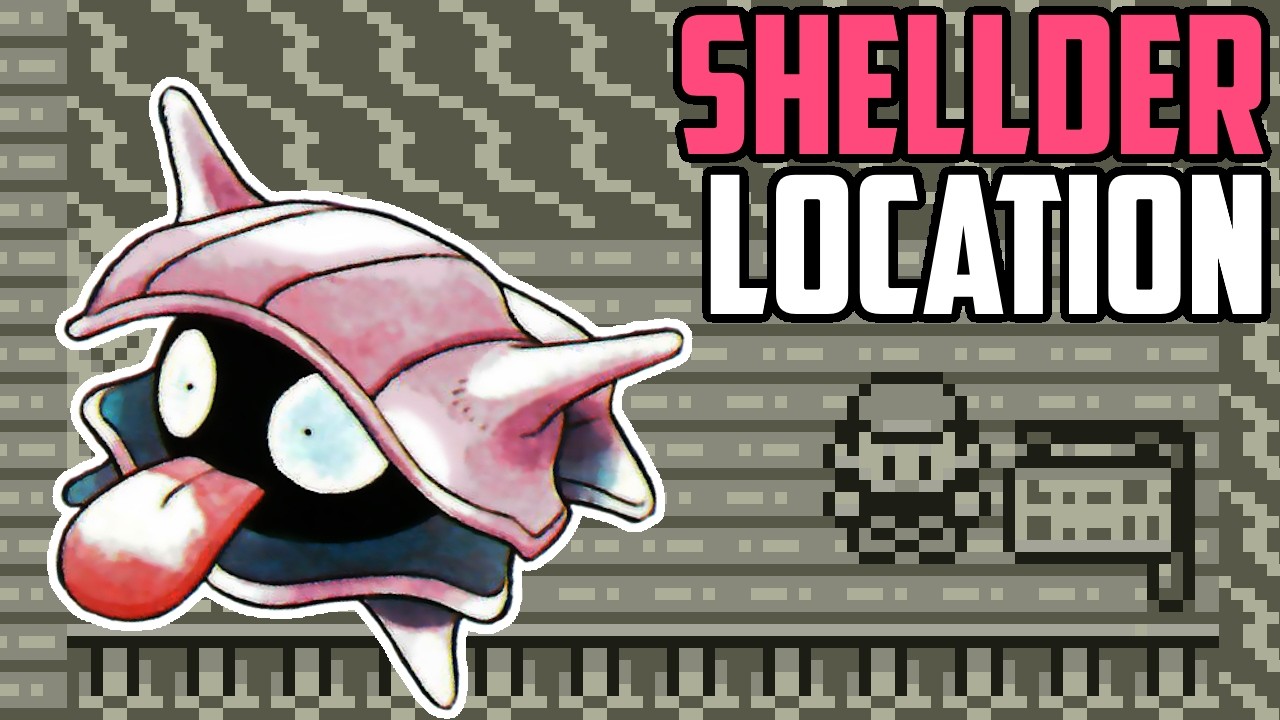 How to Catch Shellder - Pokémon Red & Blue
