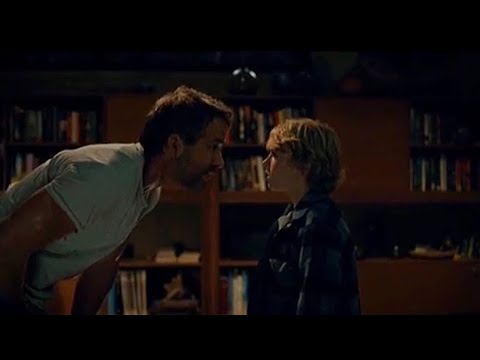 The Adam project - young Adam meets future Adam #ryanreynolds #theadamproject #movie