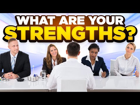 WHAT ARE YOUR STRENGTHS? (How to ANSWER this Tough INTERVIEW QUESTION!)