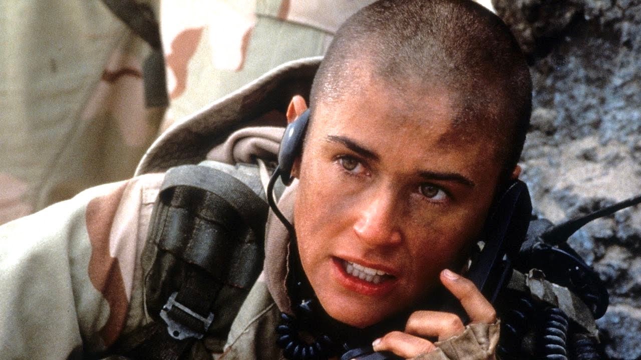 Official Trailer G.I. JANE (1997, Demi Moore, Viggo Mortensen, Anne Bancroft, Ridley Scott)