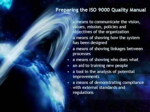 Preparing ISO 9000 Quality Manual