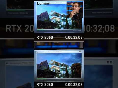 RTX3060 vs RTX2060 no LUMION