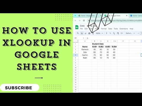 How To Use Xlookup In Google Sheets
