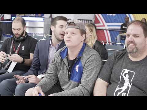 NBA G League Fantasy Winner Blake Glass at NBA All-Star 2018!