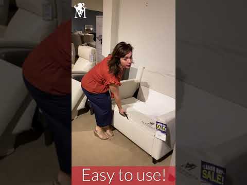 American Leather Sleeper Sofa Demo -- McCreery's Home Furnishings