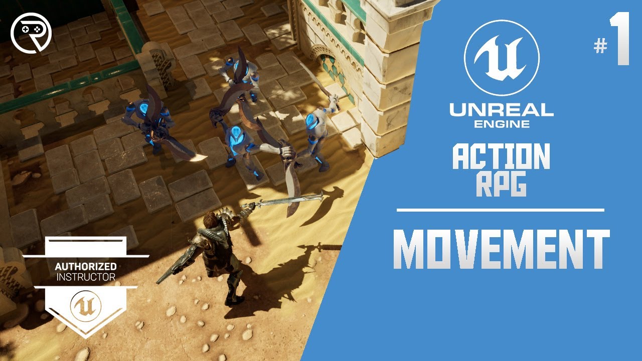 Unreal Engine 5 Tutorial -  Action RPG Part 1: Movement