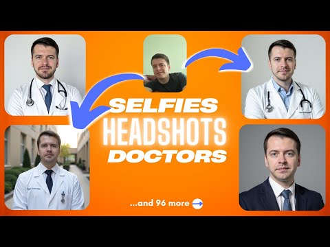 How to take Medical, Doctor, & Residency Professional Headshots