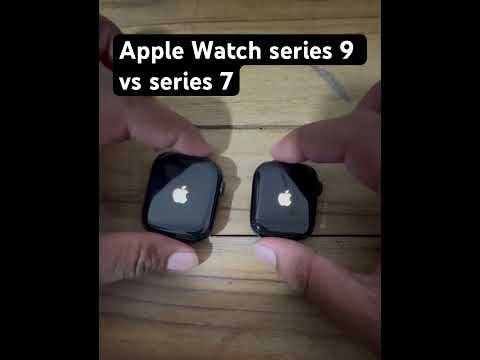 Power on test in Apple Watch series 7 vs series 9