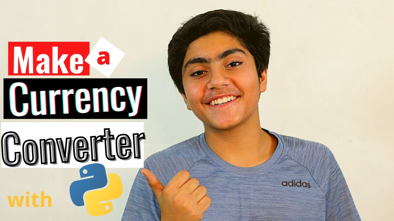Create a Currency CONVERTER with PYTHON | 5 Minute tutorial |Source Code available