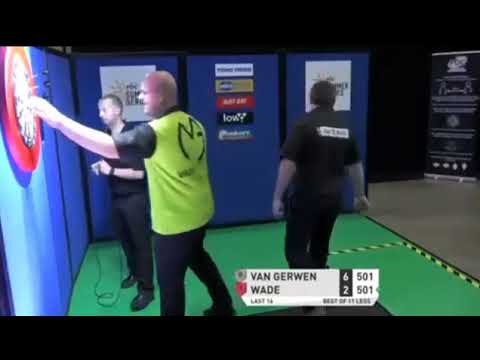 James Wade Accidentally Shakes Hands With Michael van Gerwen