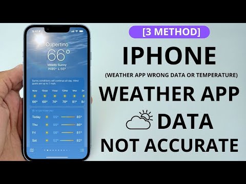 iPhone Weather App Not Accurate - FIXED
