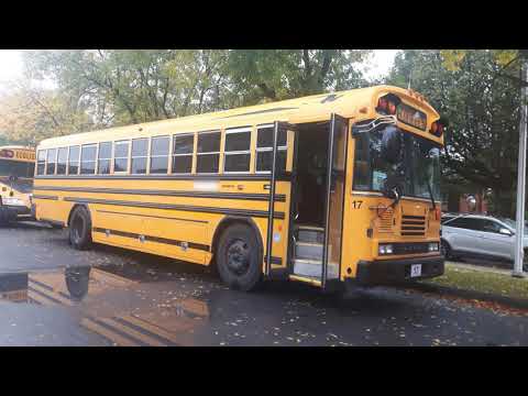 2011 BlueBird TC3000/A3 Cummins - AM Route part 1(Loud Engine Fan)