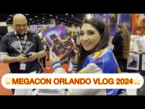 MEGACON 2024 VLOG! I WAS A FEATURED ARTIST THIS YEAR! :) 🌟⭐️✨