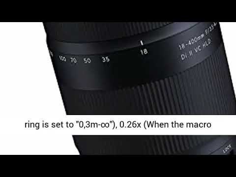 Tamron 18-400mm F/3.5-6.3 DI-II VC HLD All-In-One Zoom For Nikon APS-C Digital SLR Cameras (6 Year L
