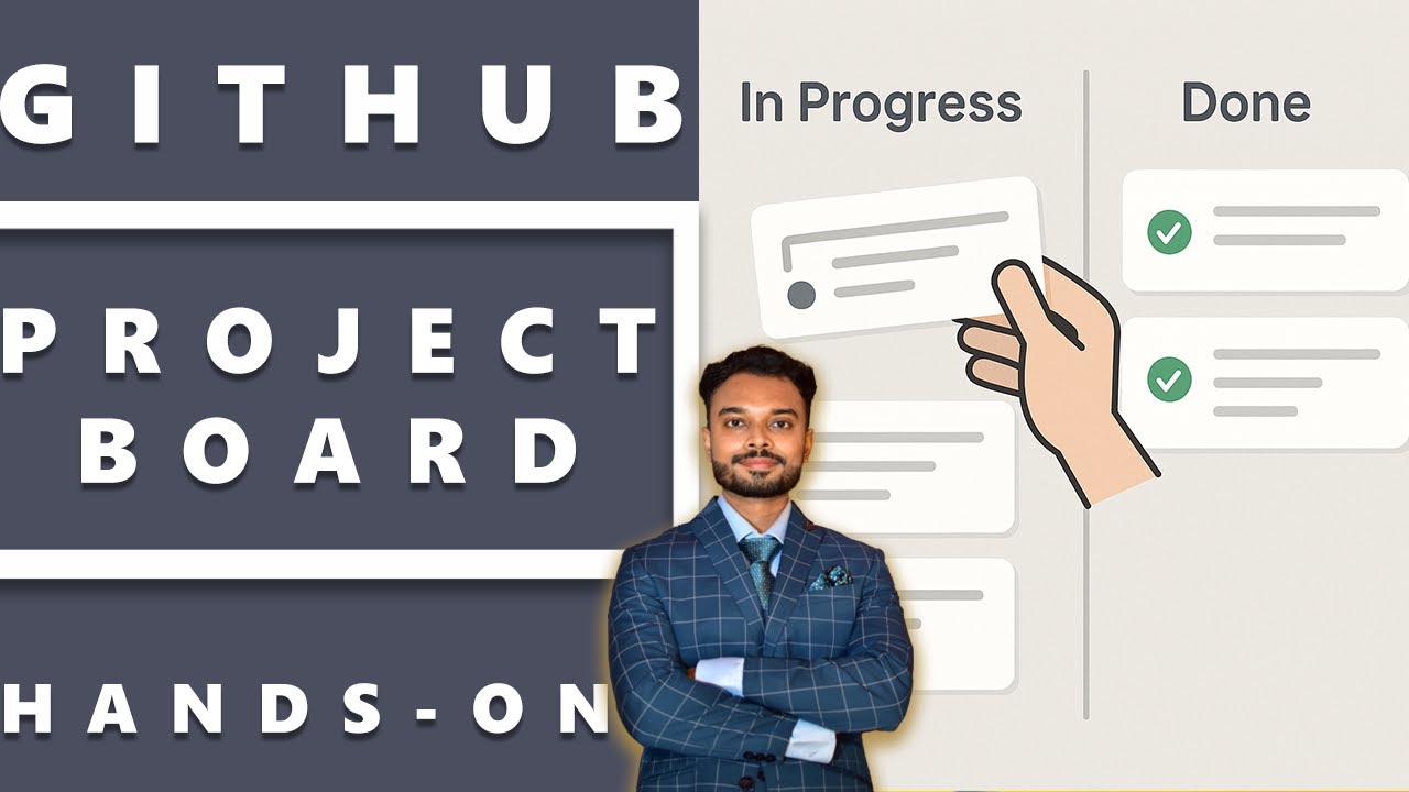 GitHub Project Board for Progress Tracking Hands on