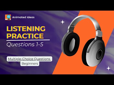 Listening Comprehension for Kids: Questions with 3 Choices and Sample Conversations #earlylearning