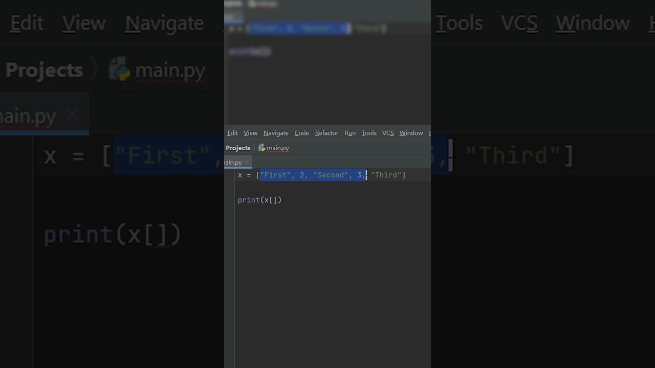 How to get the last element in a list? | Python #shorts