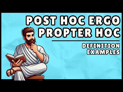 Post Hoc Ergo Propter Hoc (Easiest 3-Minute Explanation)