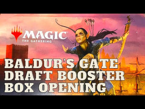 Baldur’s Gate Draft Booster Box Opening - Better Than Set Boxes?