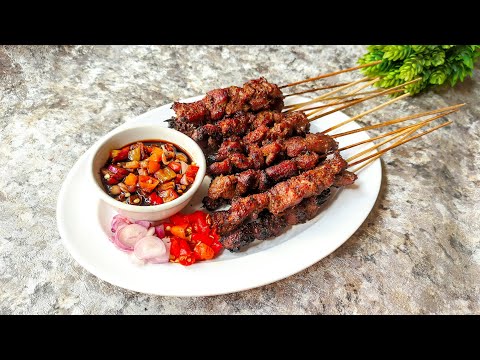 BIKIN SATE KAMBING TERMUDAH TIDAK ALOT BUMBU MERESAP GURIH KEBANGETAN