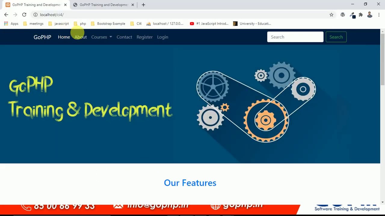 #17 Theme Integration in CodeIgniter 4