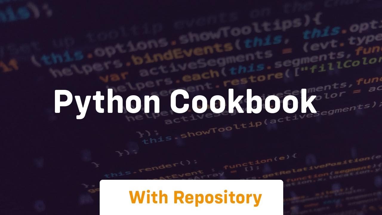 python cookbook