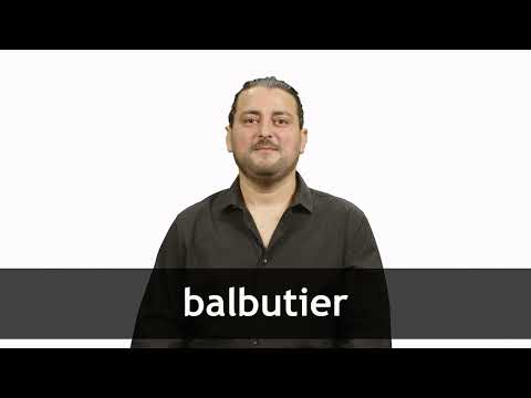 English Translation of “BALBUTIER” | Collins French-English Dictionary