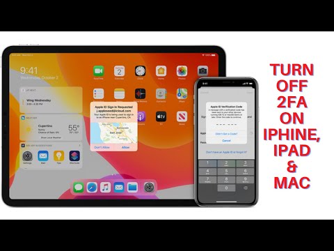 How to Turn Off Two-Factor Authentication on iPhone, iPad, & Mac