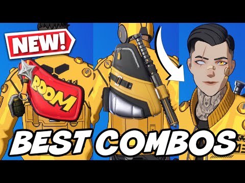 BEST COMBOS FOR *NEW* GOLDEN GEAR MIDAS SKIN (ANIME LEGENDS PACK)! - Fortnite