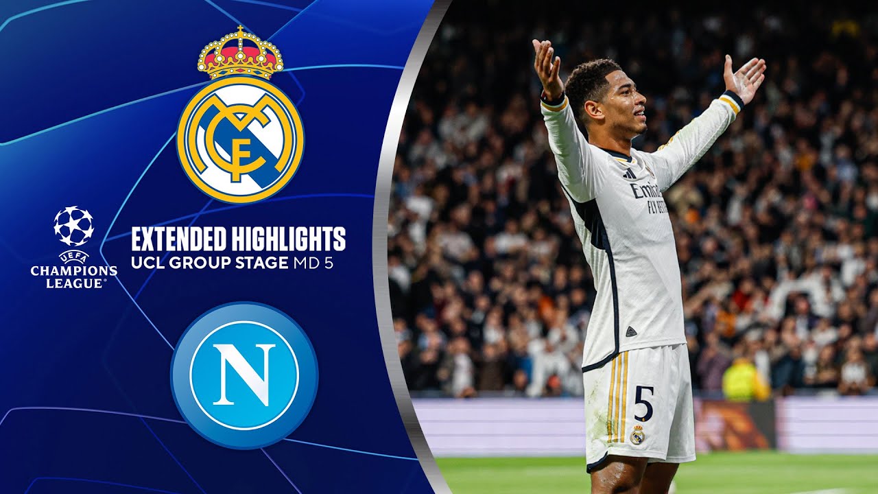Real Madrid vs. Napoli: Extended Highlights | UCL Group Stage MD 5 | CBS Sports Golazo