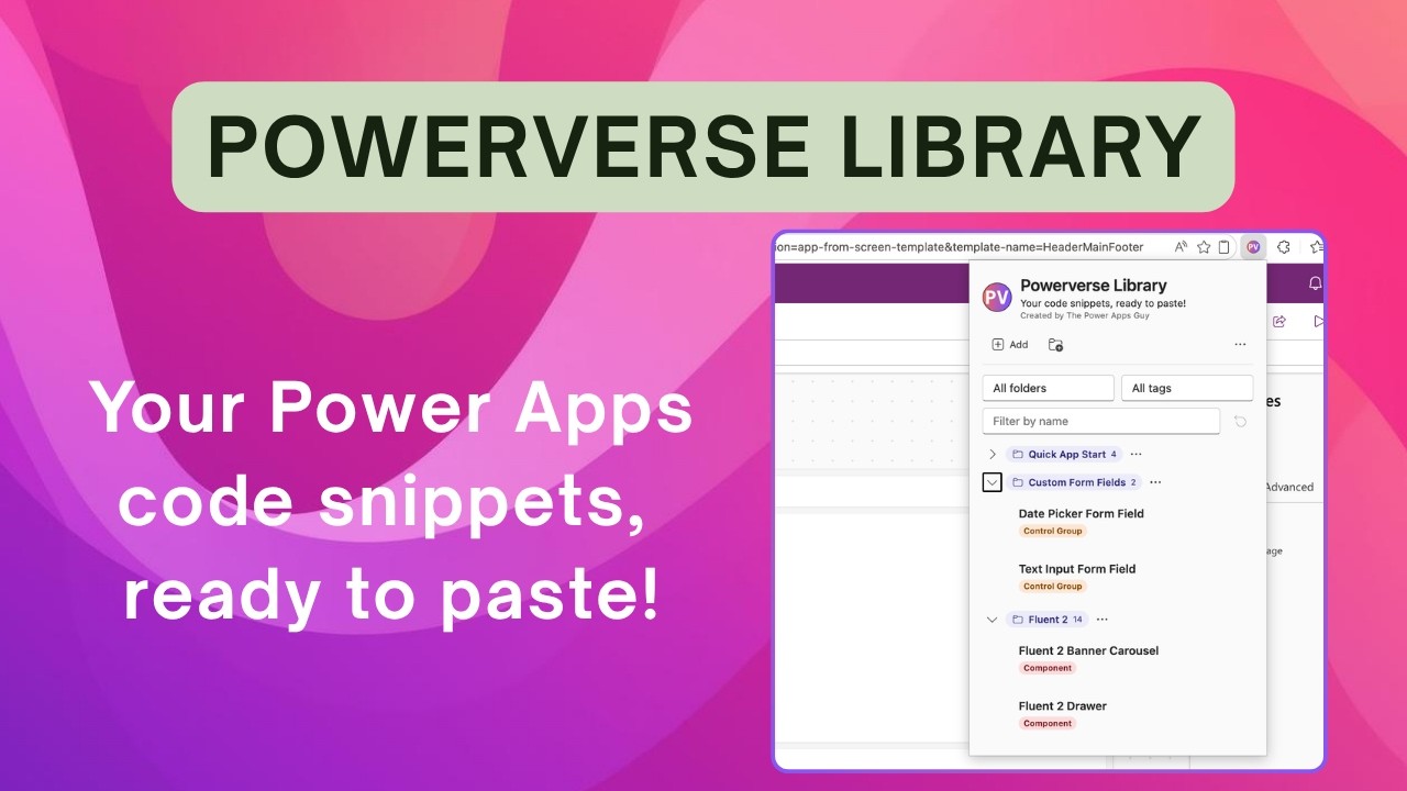 Announcing the Powerverse Library for Power Apps!