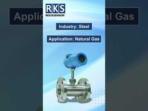 Rocksensor RF3700 Thermal Mass Flowmeter for steel industry #rocksensor