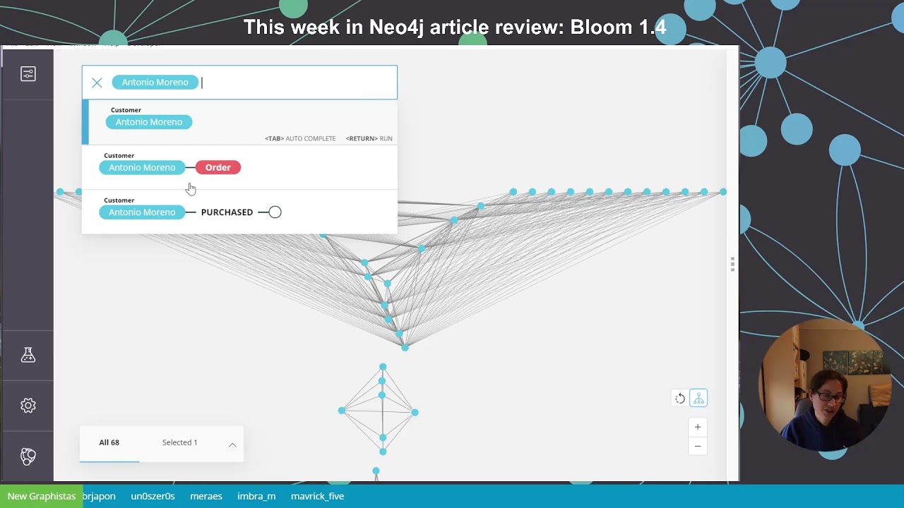[Video] This Week in Neo4j Review: Bloom 1.4 features