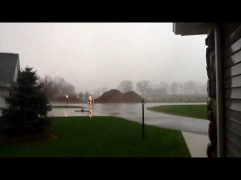Extremely strong winds! Listen carefully to the wind