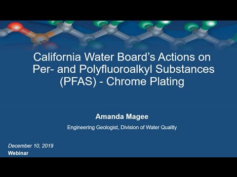 December 16, 2019: Chrome Plating Presentation