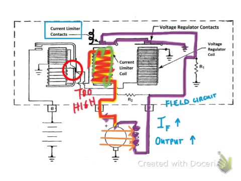 Vibrating Point Voltage Regulator