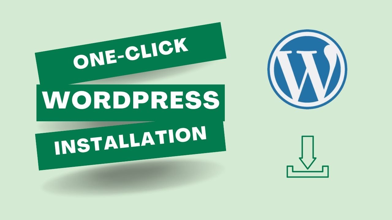 How to Installing WordPress on Live Server | Just One Click |  Easy WordPress Installation Tutorial