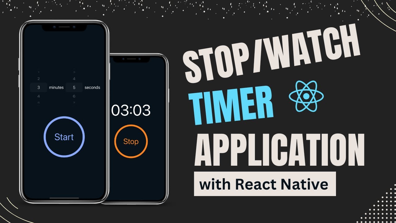 Master React Native by Building a Stop Watch Timer App - Easy Tutorial
