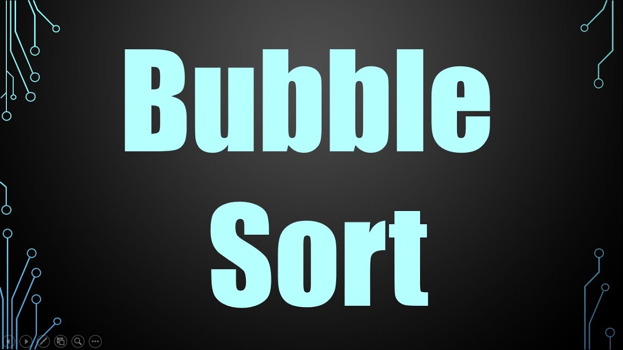Bubble Sort Algorithm with Optimization for Beginners(C/C++)