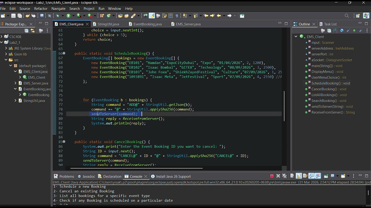 lab2part1 distibuted demo
