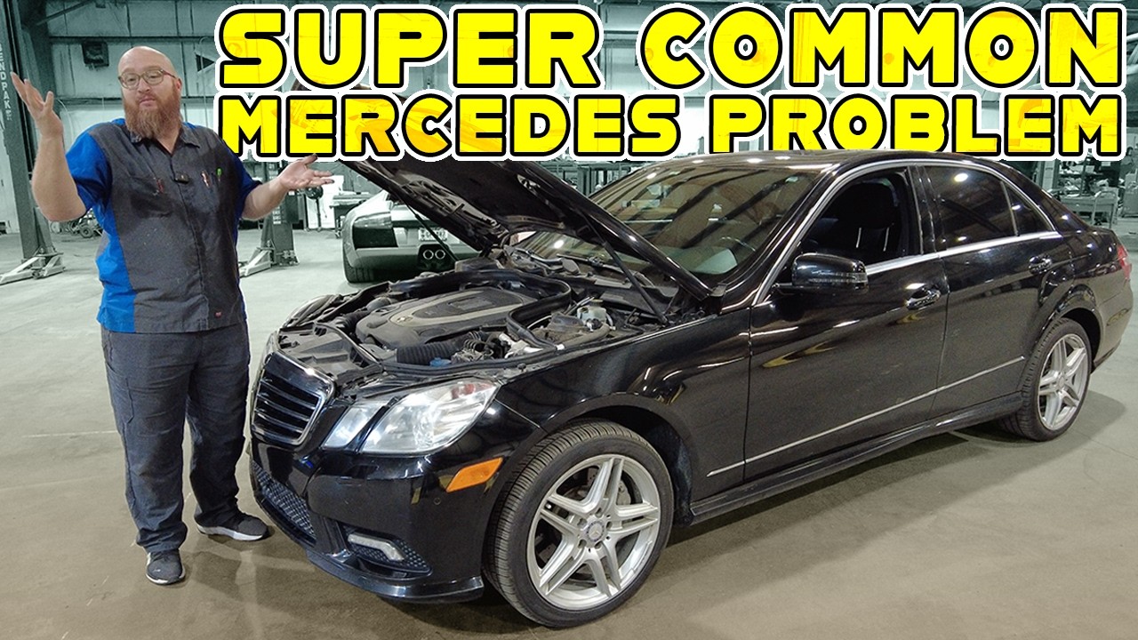 Common Mercedes Vibration Mystery SOLVED! It Was SO Easy