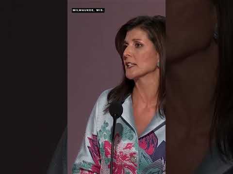 Nikki Haley: "Trump has my strong endorsement, period." | RNC 2024