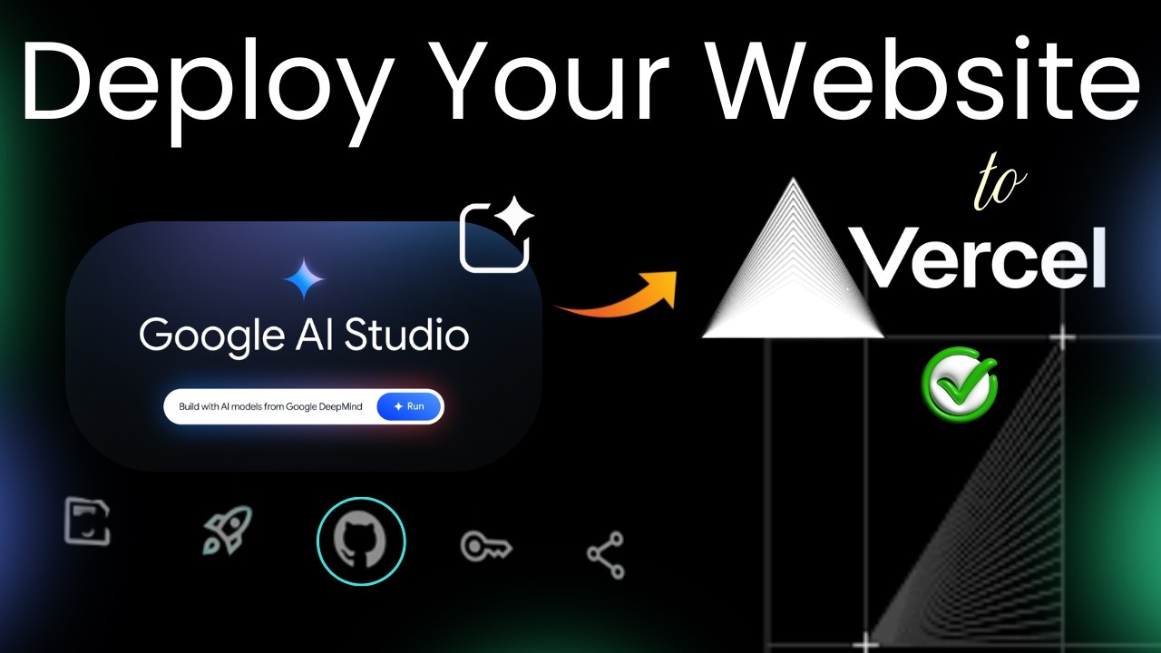 Build & Deploy a Website with AI for FREE | Google Stitch + AI Studio + GitHub + Vercel