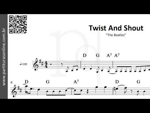 Twist And Shout ♪ The Beatles | Partitura