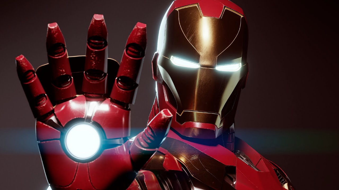 Iron Man (Blender 3D animation)