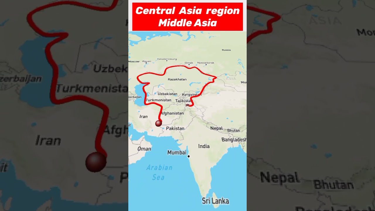Central Asia region | middle Asia 👆✍️ #afghanistan #uzbekistan #kazakhstan