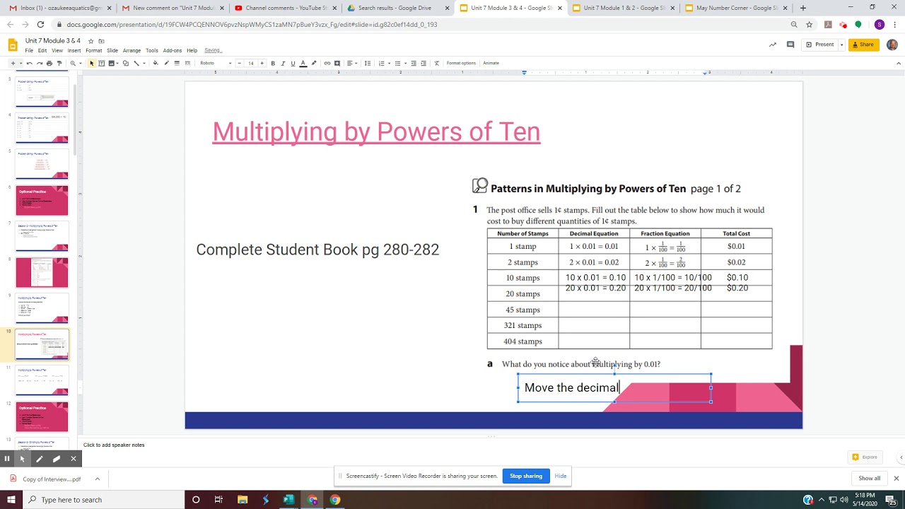 Unit 7 Module 3 Session 2