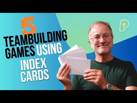 Brilliant TEAM-BUILDING GAMES using Index Cards | playmeo